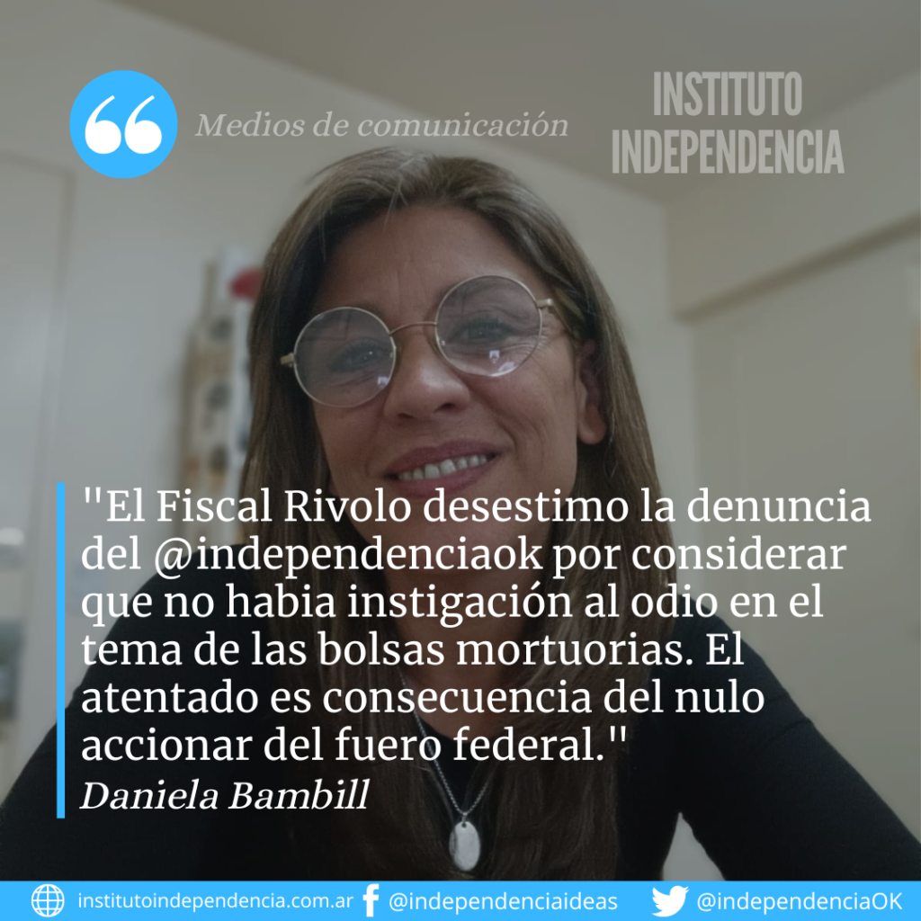 Daniela Bambill sobre el atentado a CFK